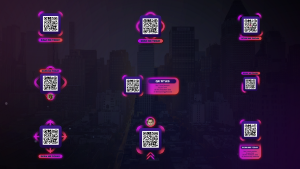 QR Titles, After Effects Project Files | VideoHive